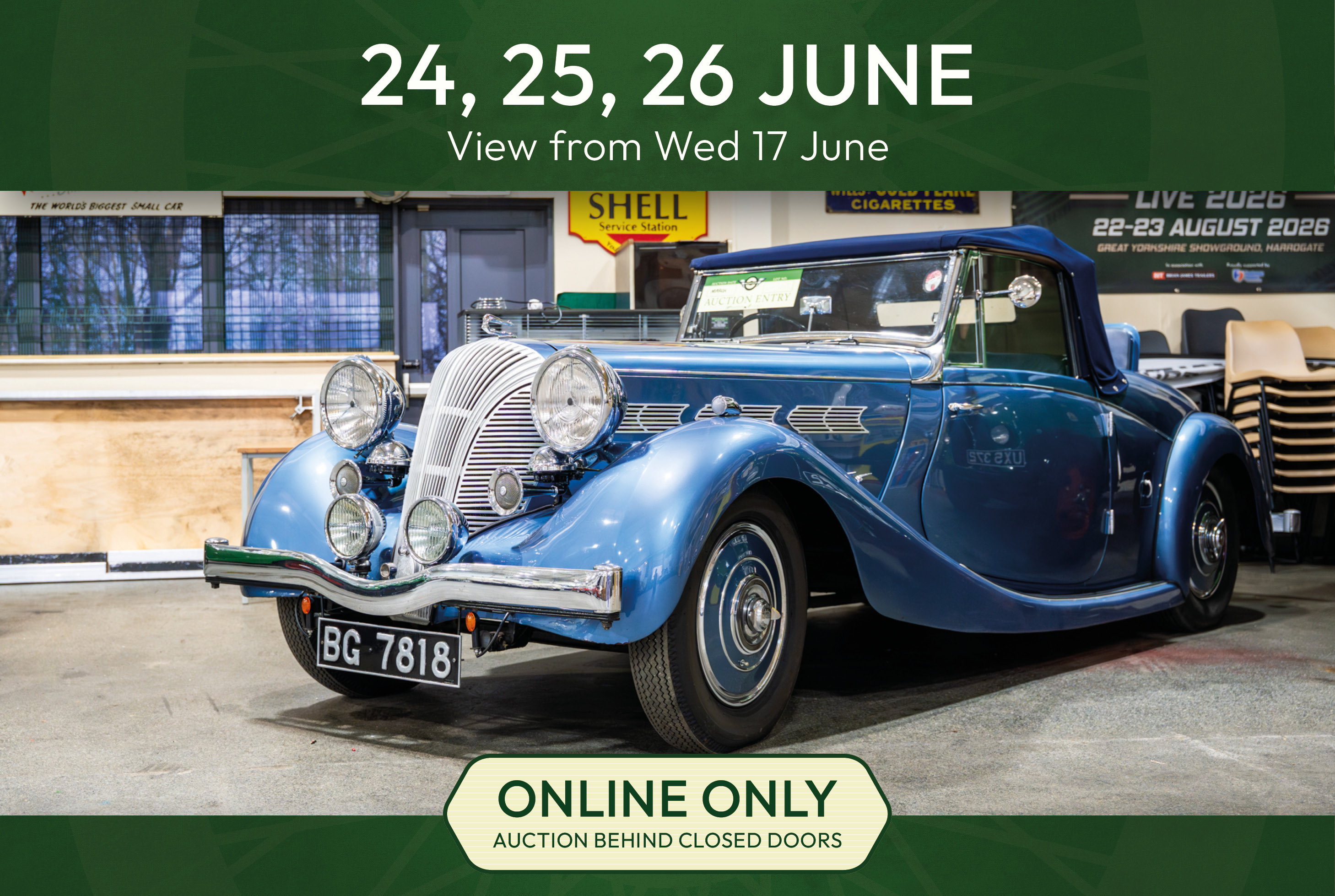 June Classic Vehicles & Memorabilia Auction