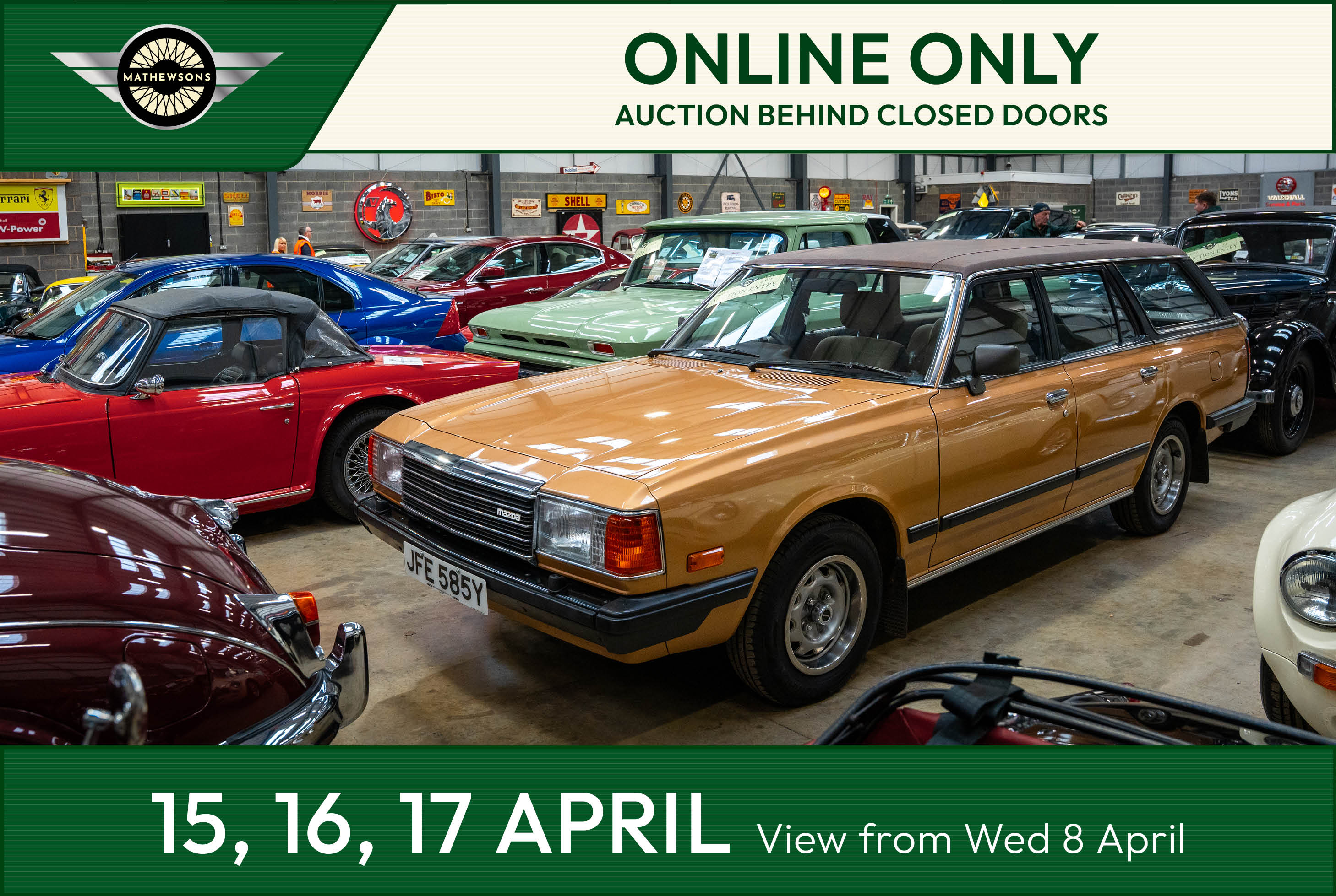 Mathewsons | Classic Car Auctions in North Yorkshire