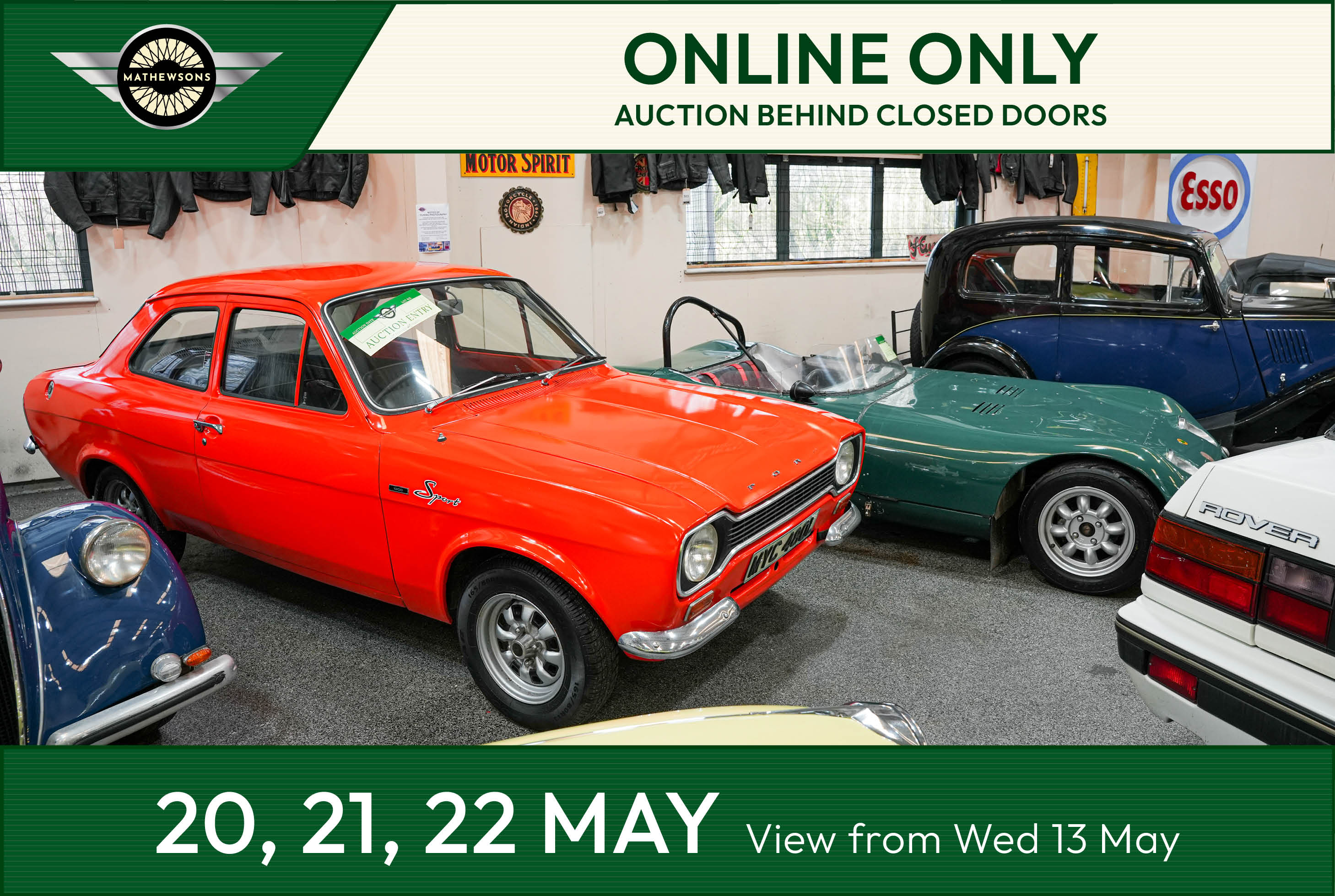 Mathewsons | Classic Car Auctions in North Yorkshire