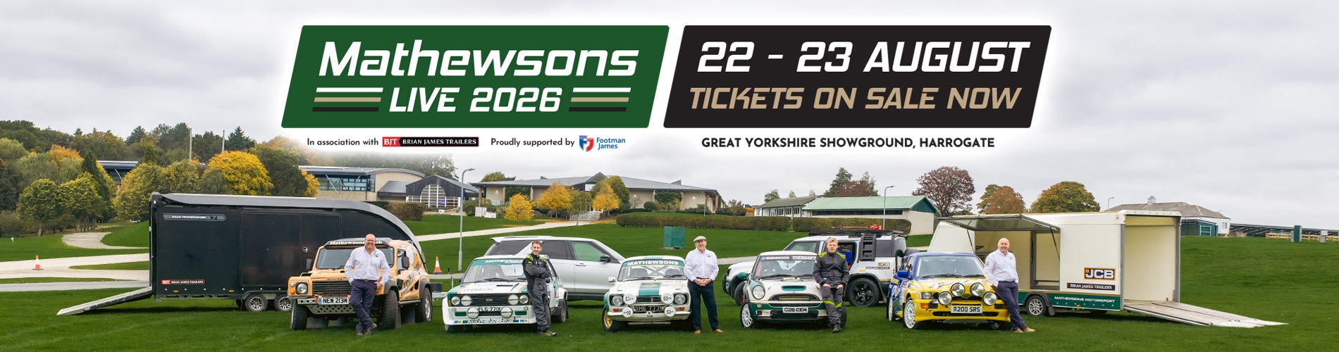Mathewsons Live! 22nd & 23rd August 2026