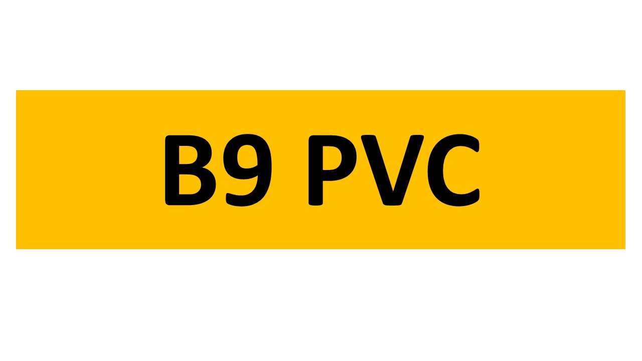 Lot 55 - REGISTRATION ON RETENTION - B9 PVC