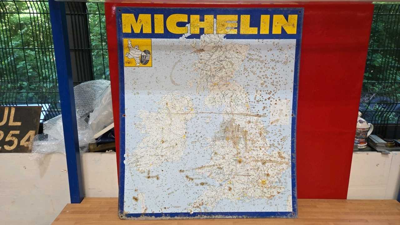Lot 709 - MICHELIN MAP OF ENGLAND & IRELAND