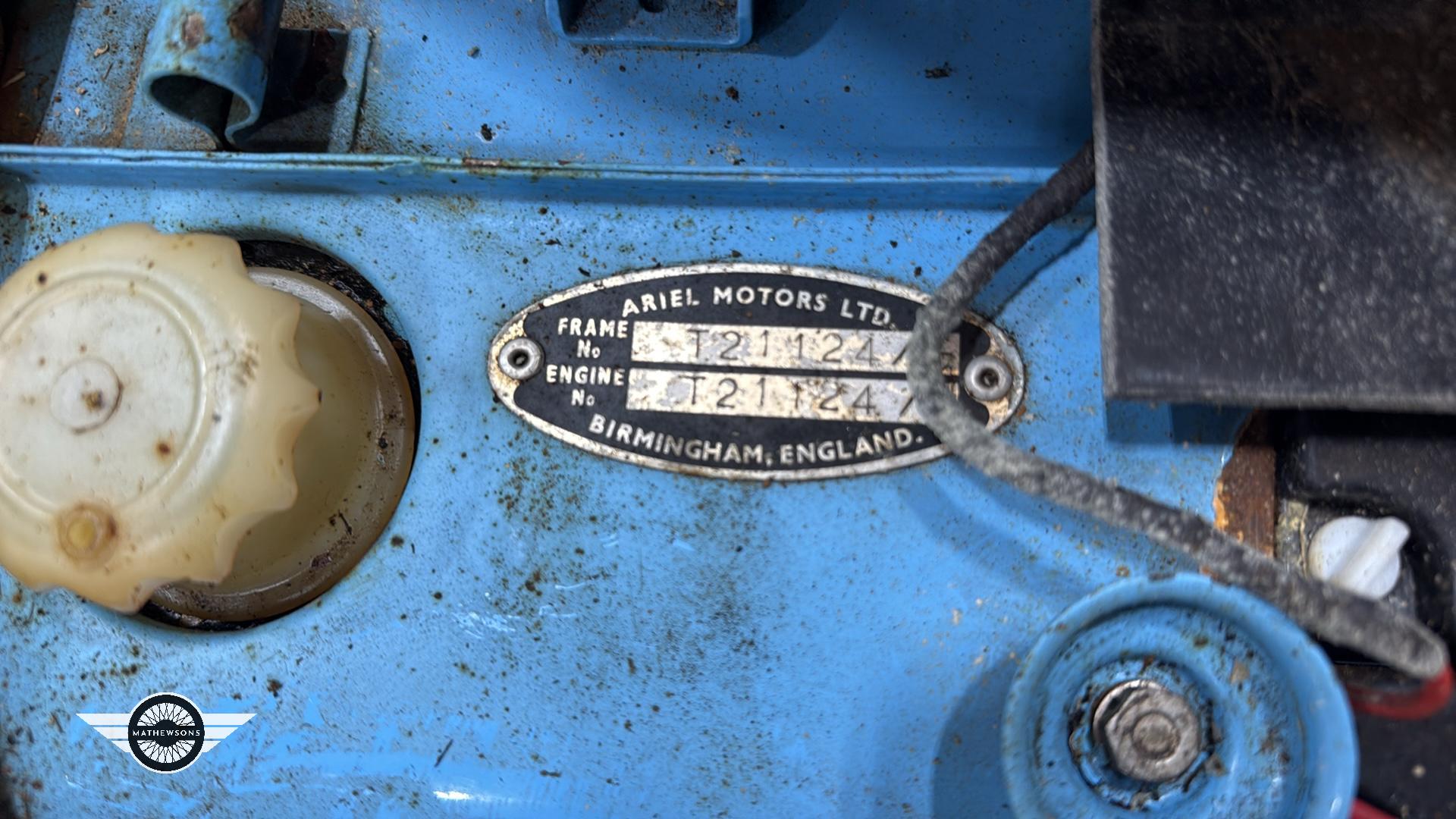 Lot 554 - 1961 ARIEL ARROW SS