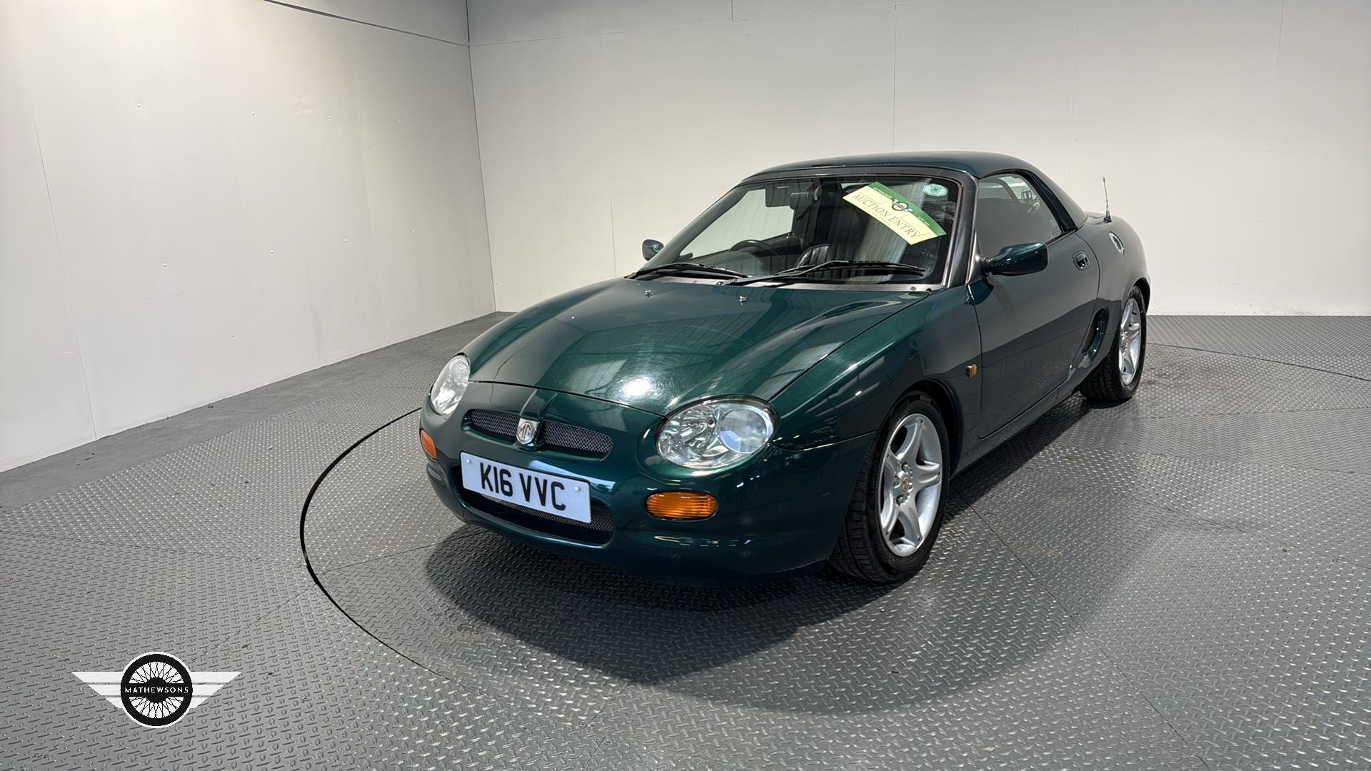 Lot 804 - 1998 MG MGF 1.8I VVC