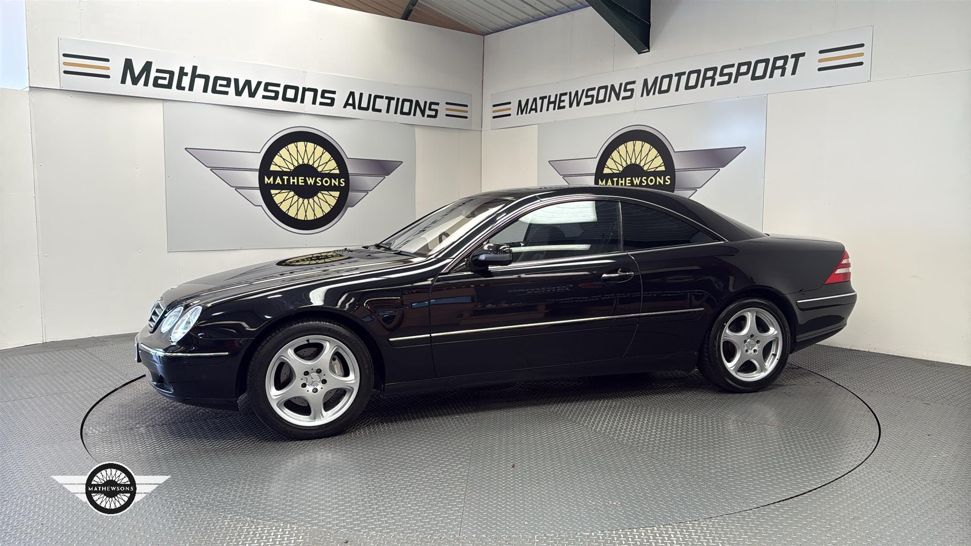Lot 86 - 2002 MERCEDES CL500 AUTO