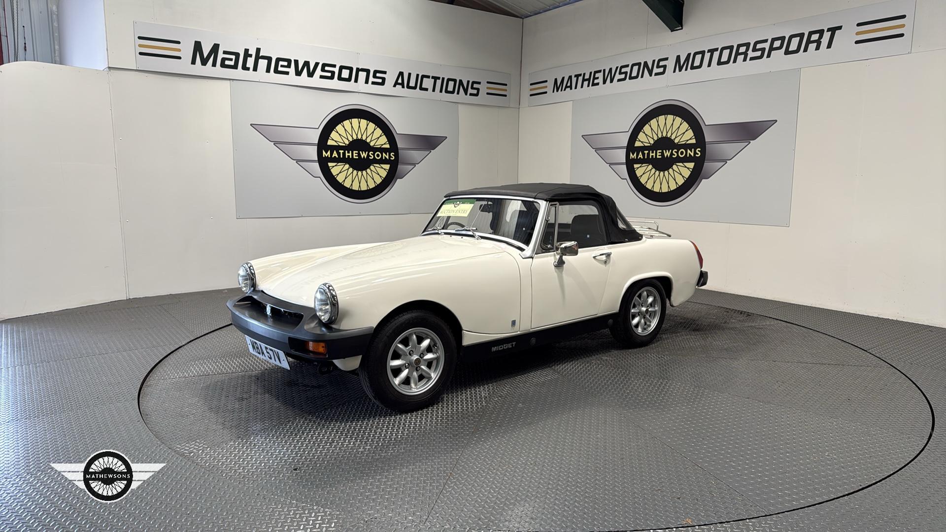 Lot 60 - 1980 MG MIDGET 1500