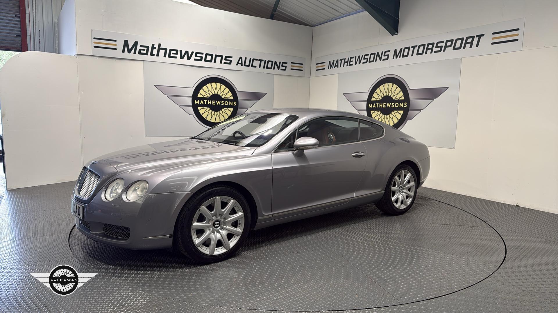 Lot 888 - 2004 BENTLEY CONTINENTAL GT AUTO