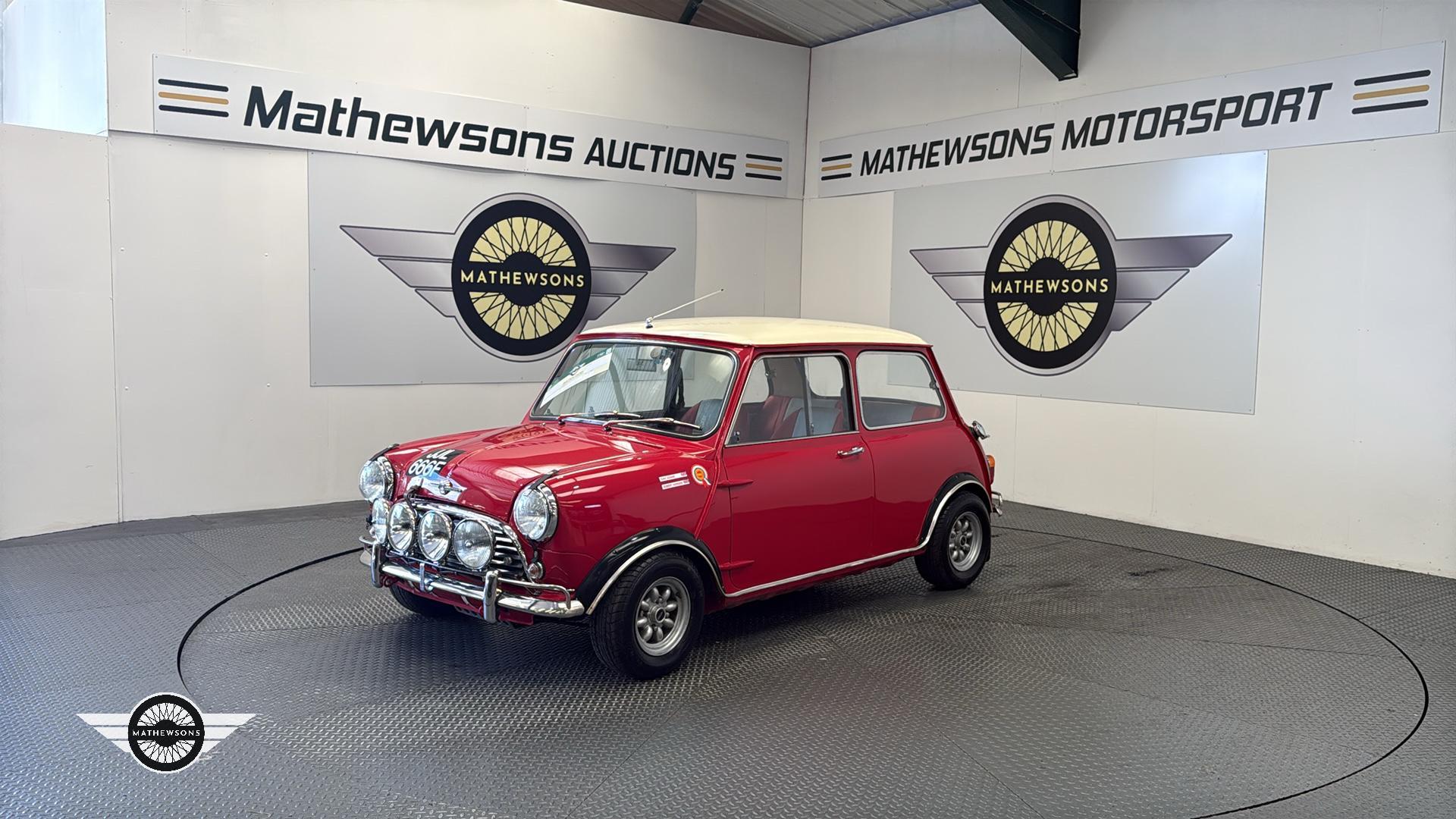 Lot 6 - 1968 MORRIS MINI COOPER S